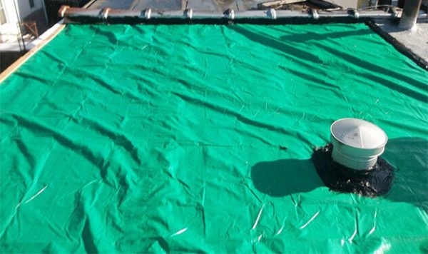 Roofs Secured & Tarped By CIPCO Boarding Tarping Services